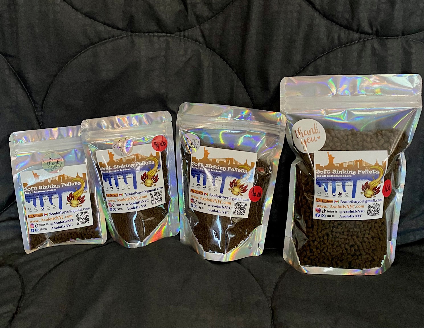 Food Pellets - Axolotls NYC