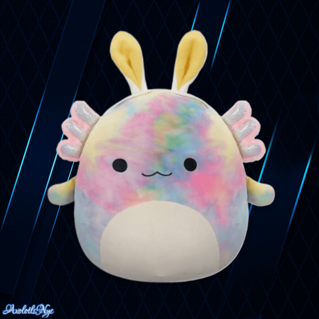 Original Squishmallow (Tinley)12" Plush Tie Dye Easter Axolotl with ...