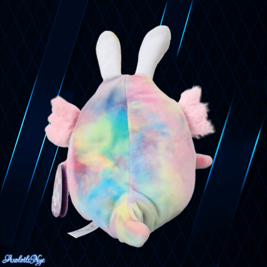 Original Squishmallow (Tinley)12" Plush Tie Dye Easter Axolotl with ...